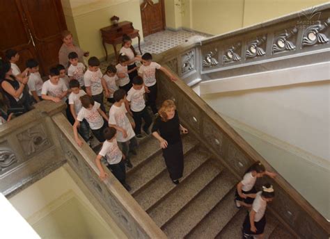 Iverieli სოფელ საცხენისის საჯარო სკოლის მოსწავლეების შეხვედრა მწერალ ლელა ჩუბინაშვილთან