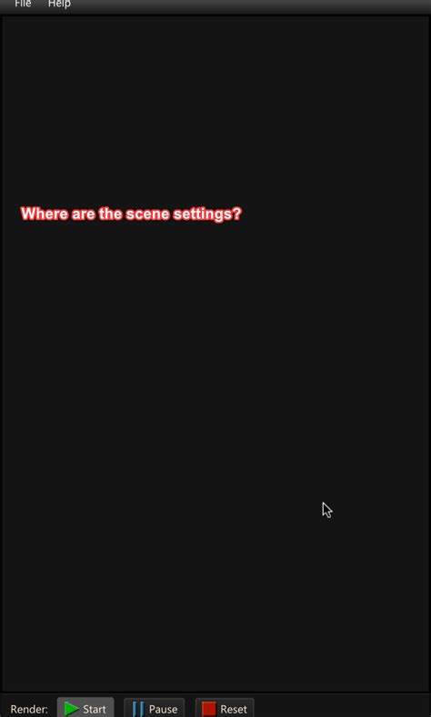 None Of The Scene Options Visible In Chunky 25x Snapshot Gui · Issue