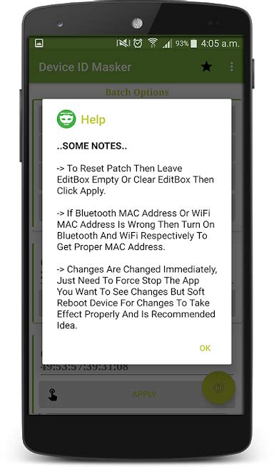 Use Mac Address Android App Rooted Logobrown