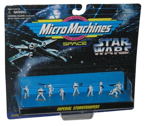 Star Wars Micro Machines Impérial Stormtroopers Galoob Mini Figurines