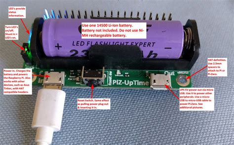 Pi Zero Uptime Is An Ups For Raspberry Pi Boards And Clones Cnx Software