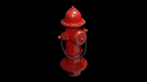 Fire Hydrant D Model CGTrader