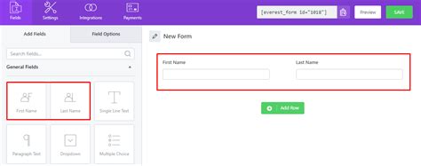 Getting Familiar With Everest Forms Fields Everest Forms Documentation