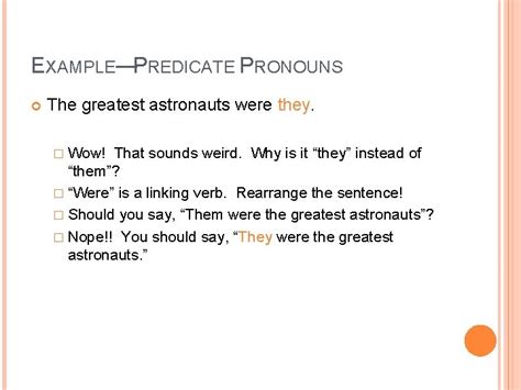 Ch 3 Pronouns Lesson 2 Subject Pronouns Definition