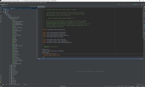 Why Jetbrain Idea Community Version Has A Different View Of Ultimate