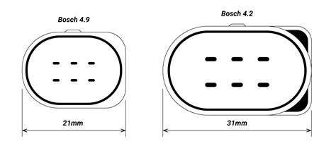 Bosch 4 2 Wide Band Lambda Sensor Motorsport Electronics Limited