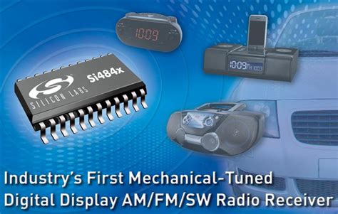 Silicon Labs Broadcast Audio Ics Streamline Design Of Wheel Tuned Digital Display Radios