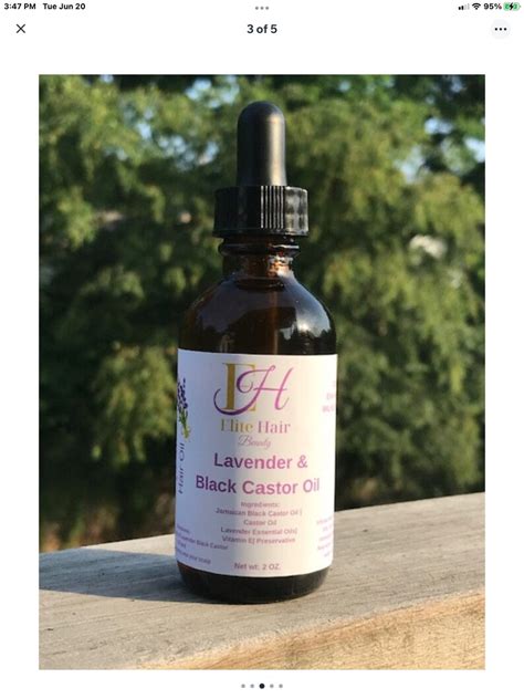 Hair Oil Fast Hair Growth Oil Serum Black Castor Oil Hair Growth Hair