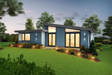Plan 69726am Contemporary One Level House Plan With Split Beds Artofit