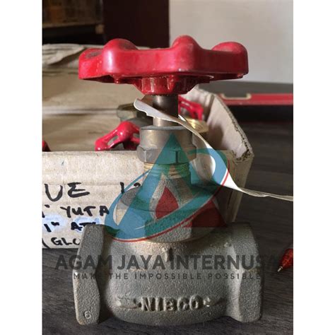 Jual Globe Valve Nibco 1 Class 175 Fnpt Kuningan Brass Shopee Indonesia