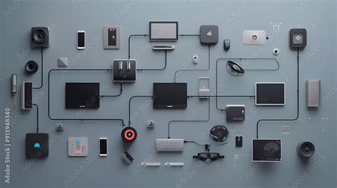 Electronic Circuit Board Technology And Science Background Circuit