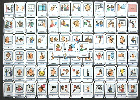 Communication Cards Autism Pecs Dementia Adhd Sen Visual And Behaviour
