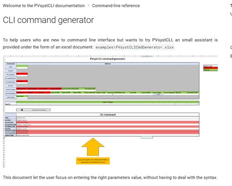 Cli Command Generator How To Pvsyst Forum