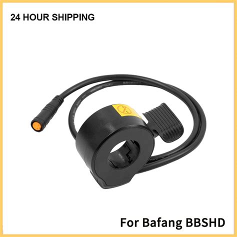 호품 전기 자전거 엄지 스로틀 가속기 그립 Bafang Bbshd용 130x 36v 48v 티몬