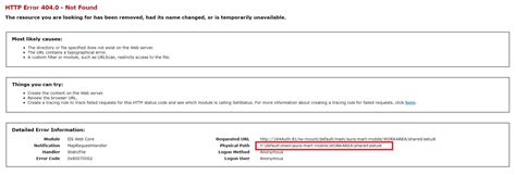 Net Hiding Path Information In Dot Net Error Page And Iis Error Page Stack Overflow