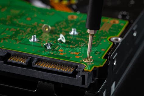 Hard Disk Drive And Printed Circuit Board With SATA Power Connector Magnetic Driver Torx Bit