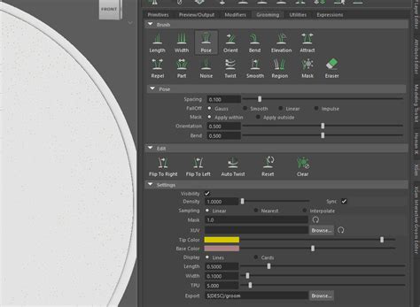 Xgen Groomable Splines Brush Issues Autodesk Community