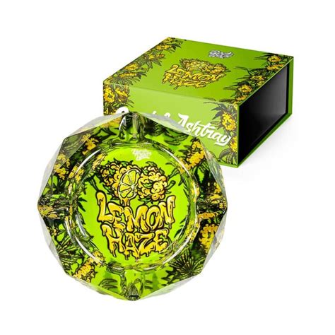 Best Buds Lemon Haze Crystal Ashtray Tbox Multitrance