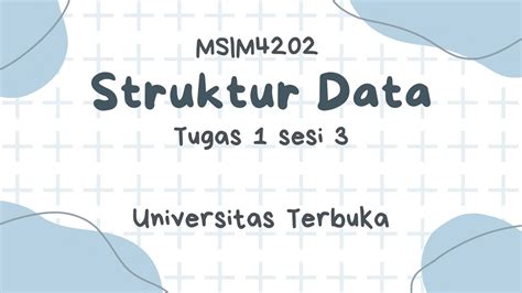 Tugas 1 Sesi 3 Struktur Data Praktikum Pemrograman Java Youtube