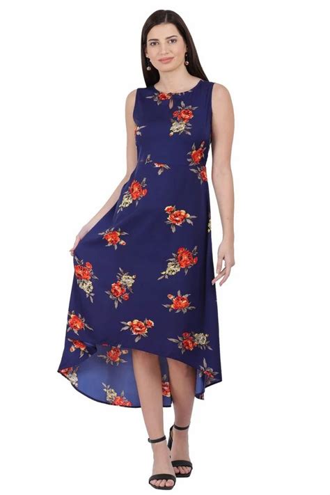 Casual Floral Printed Gown For Women At ₹ 205piece Ladies Gown In