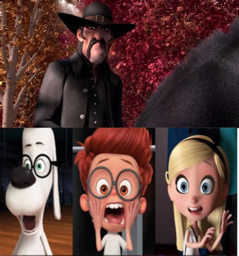 Mr Peabody Sherman And Penny Scared Of Standish By