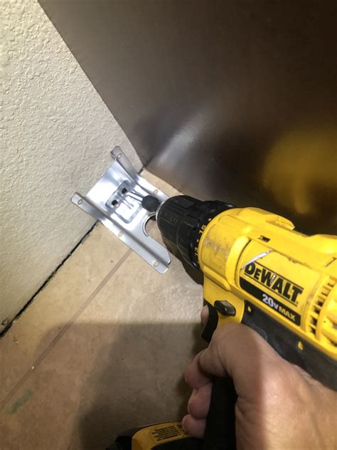 Range Anti Tip Device Bracket Home Run Inspections Llc
