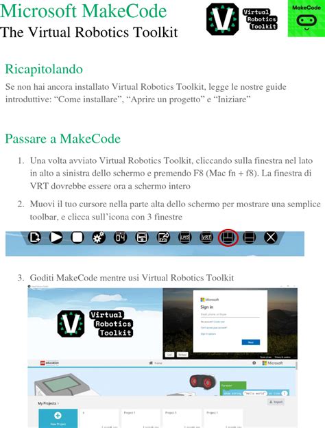 Virtual Robotics Toolkit Wro Italia