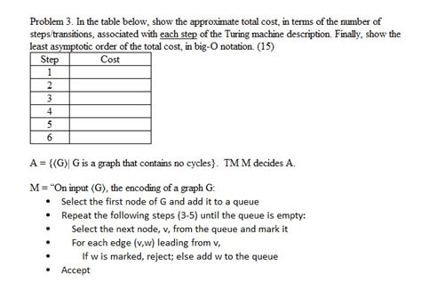 Solved Problem In The Table Below Show The Approximate Chegg