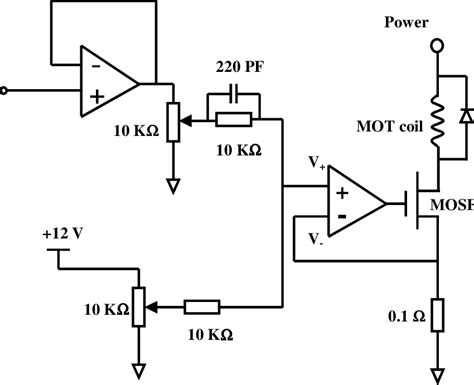 Schematic Of High Current Switching System Download Scientific Diagram