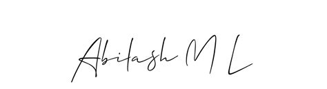 88 Abilash M L Name Signature Style Ideas Get E Sign