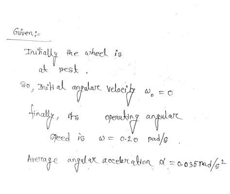 Answered A Ferris Wheel Rotates At An Angular Velocity Of 0 20 Rad S Starting From Rest It