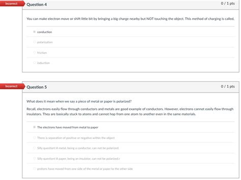 Solved Incorrect Question 1 0 1 Pts Protons Are Said To Have Chegg Com
