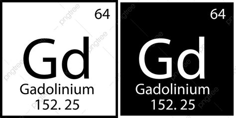Gadolinium Chemical Element Periodic Structure Technology Proton