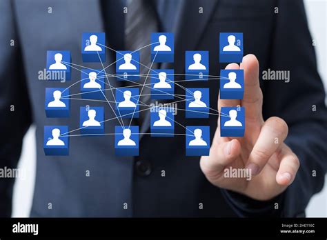 3d rendering illustration of an organization chart team concept