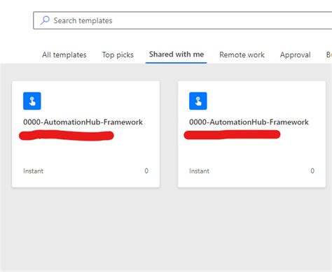 deleting a template previously shared with send a power platform