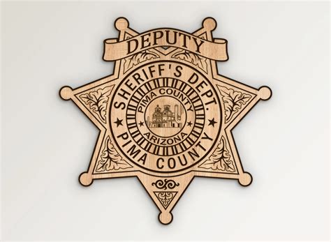 Pima County Arizona Sheriff Deputy Badge Svg Vector Files Vector911
