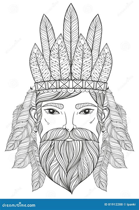 Beard Coloring Pages