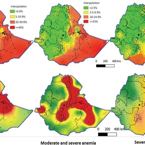 Prevalence Of Anaemia Among Women Of Reproductive Age 2011 And 2016 Download Scientific Diagram