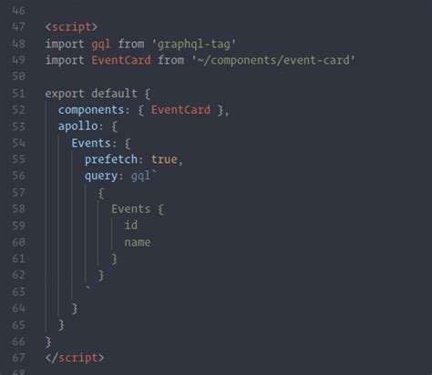 Gql Inside Vue File Not Properly Highlighted Issue 701 Vuejs Vetur