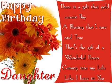 Birthday Wishes For Daughter Birthday Images Pictures