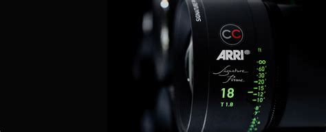 Arri Signature Primes T18 Chater Camera