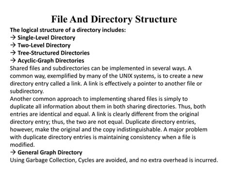 File System Operating System Operating System Ppt
