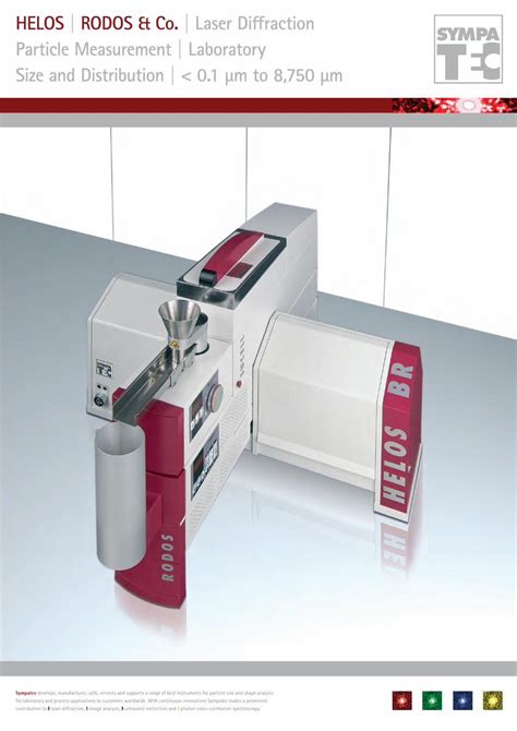 pdf laser diffraction particle measurement laboratory size and