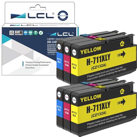 Amazon.co.jp: LCL HP用 ヒューレット・パッカード用 711XL 711 XL CZ130A CZ131A CZ132A ...
