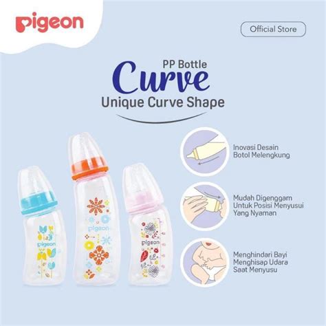 Jual Pigeon Botol Pp Curve Botol Melengkung Shopee Indonesia