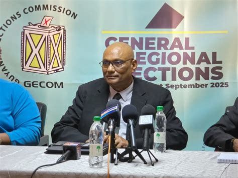 ‘virtually Impossible For Anyone To Vote Twice Gecom Ceo Says News Room Guyana