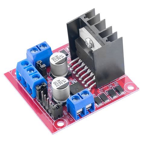 Doppel H Brücke Dc Motor Controller Board Az L298n Komp Mit Arduino