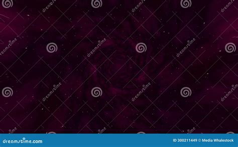 Wormhole Straight Through Time And Space And Millions Of Stars Loop Animation With