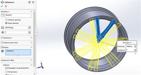 Design Of Wheel Rim Using Solidworks Aston Martin One 77