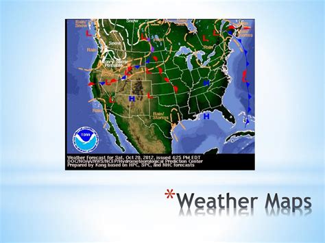 PPT Weather Maps PowerPoint Presentation Free Download ID 2845474
